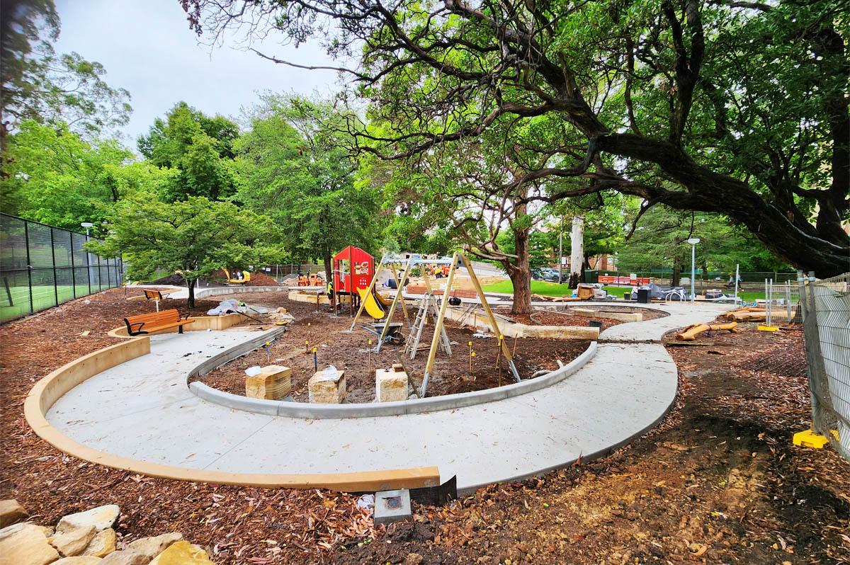 Farmhouse Playground Fun! | Growth Civil Landscapes