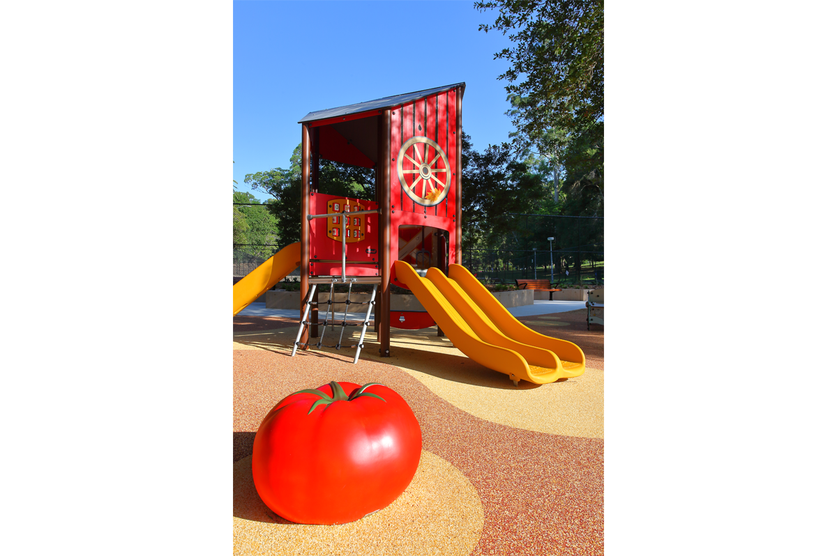 Farmhouse Playground Fun! | Growth Civil Landscapes