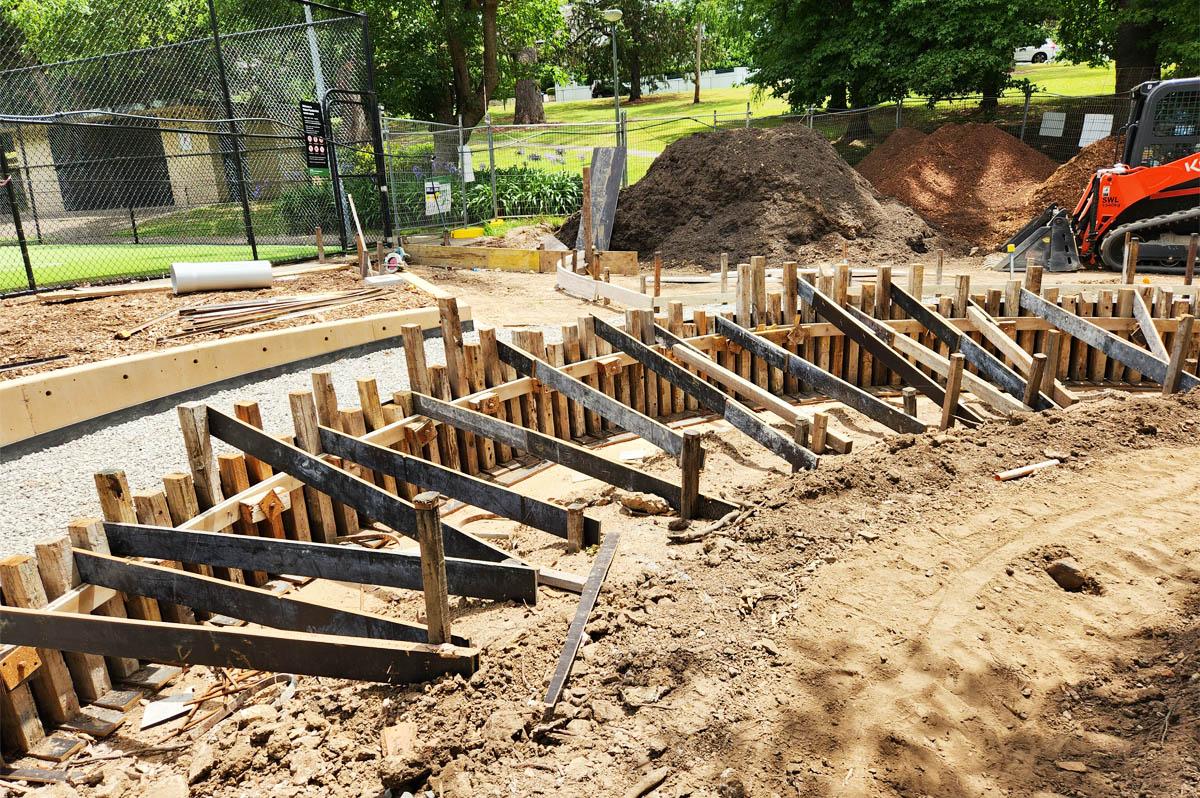 Farmhouse Playground Fun! | Growth Civil Landscapes