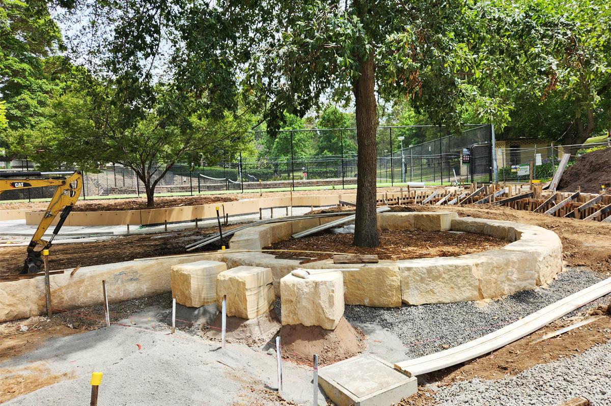 Farmhouse Playground Fun! | Growth Civil Landscapes