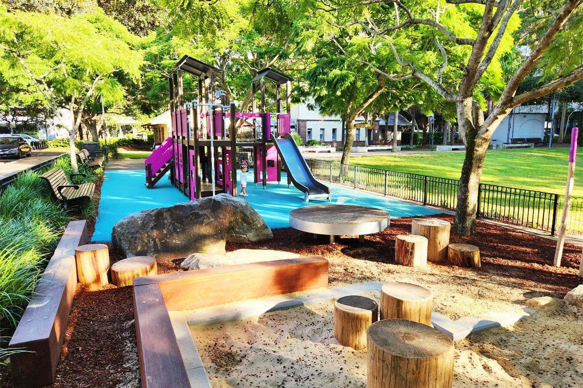 Vibrant Inner City Playground | Growth Civil Landscapes