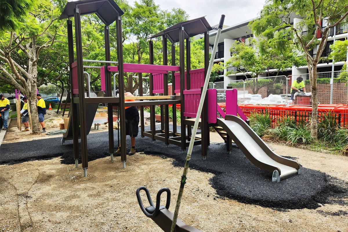 Vibrant Inner City Playground | Growth Civil Landscapes