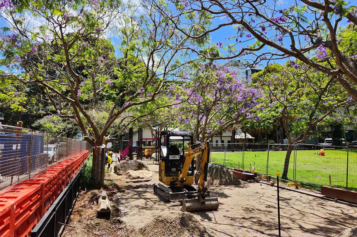 Vibrant Inner City Playground | Growth Civil Landscapes
