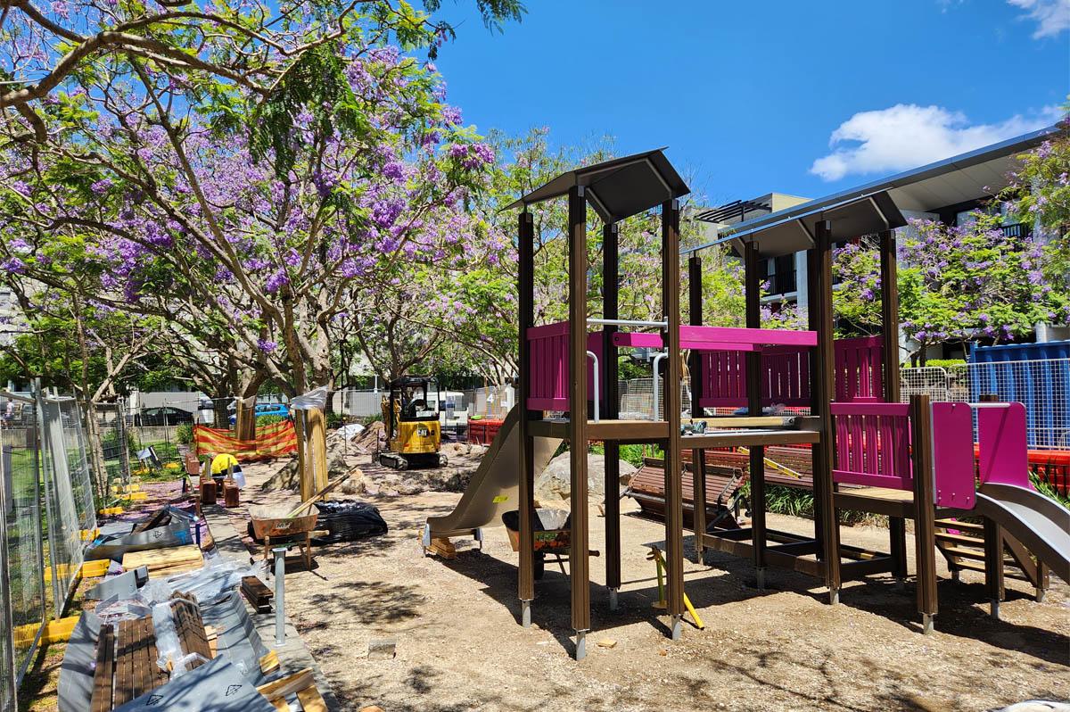 Vibrant Inner City Playground | Growth Civil Landscapes